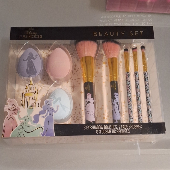 Disney | Accessories | Disney Princess Beauty Set With Pink And Purple ...